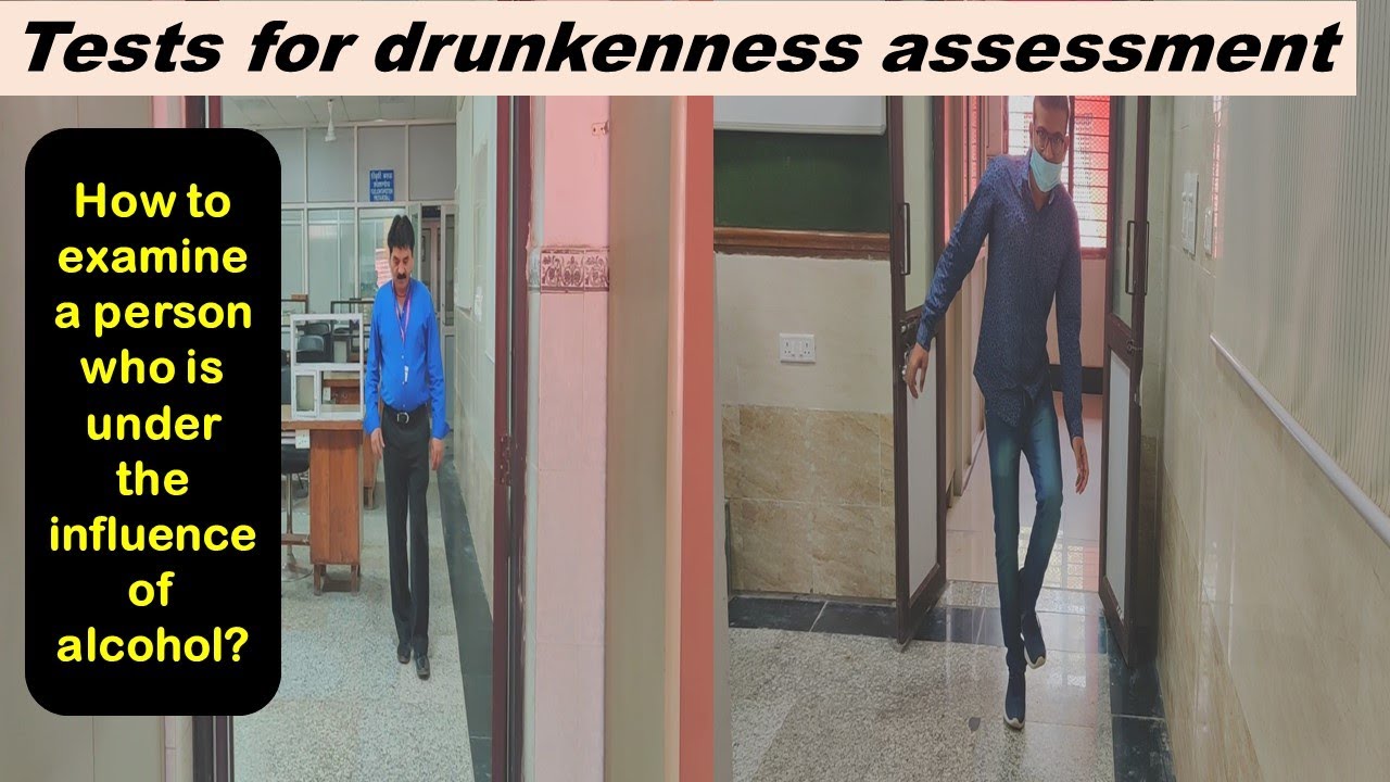 How to examine a case under the influence of alcohol? - YouTube