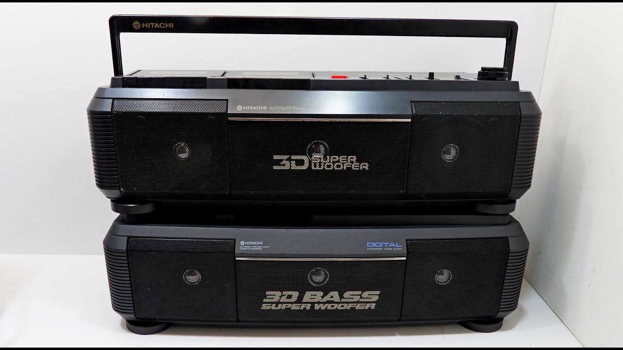 Boombox Bonanza 35/1: Hitachi 3D30/3D35 Double Trouble Part 1 - YouTube
