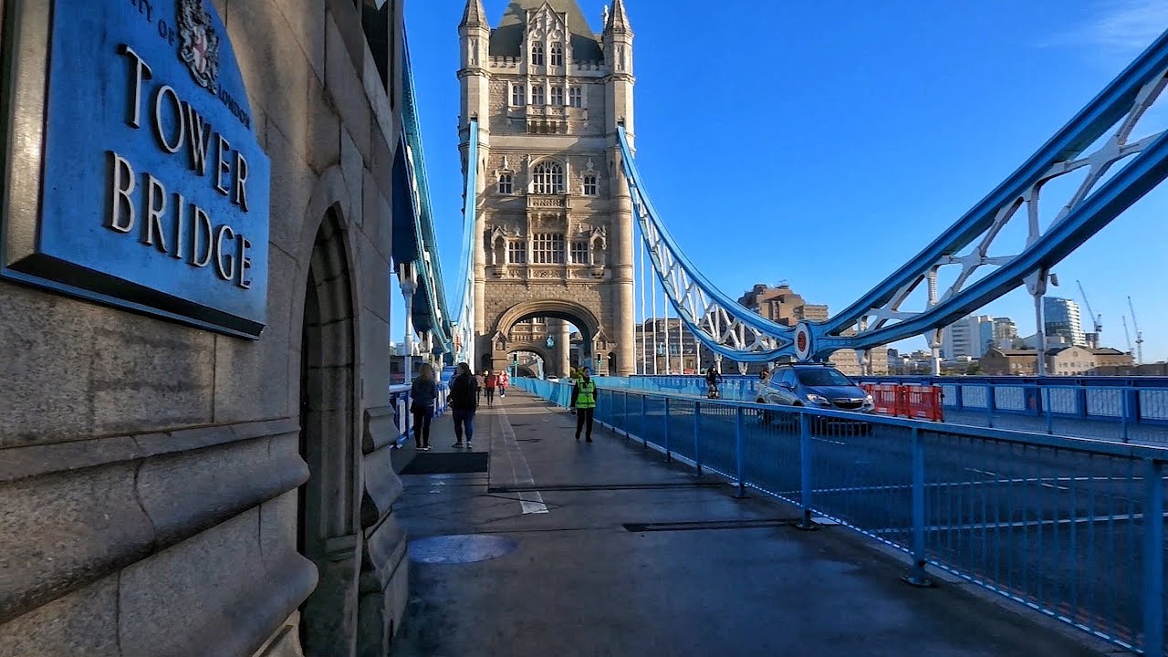 LONDON walk 🇬🇧 TOWER BRIDGE | UK - YouTube