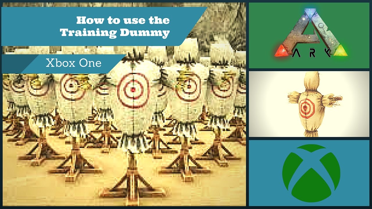 Ark Survival: How to use the Training Dummy - YouTube