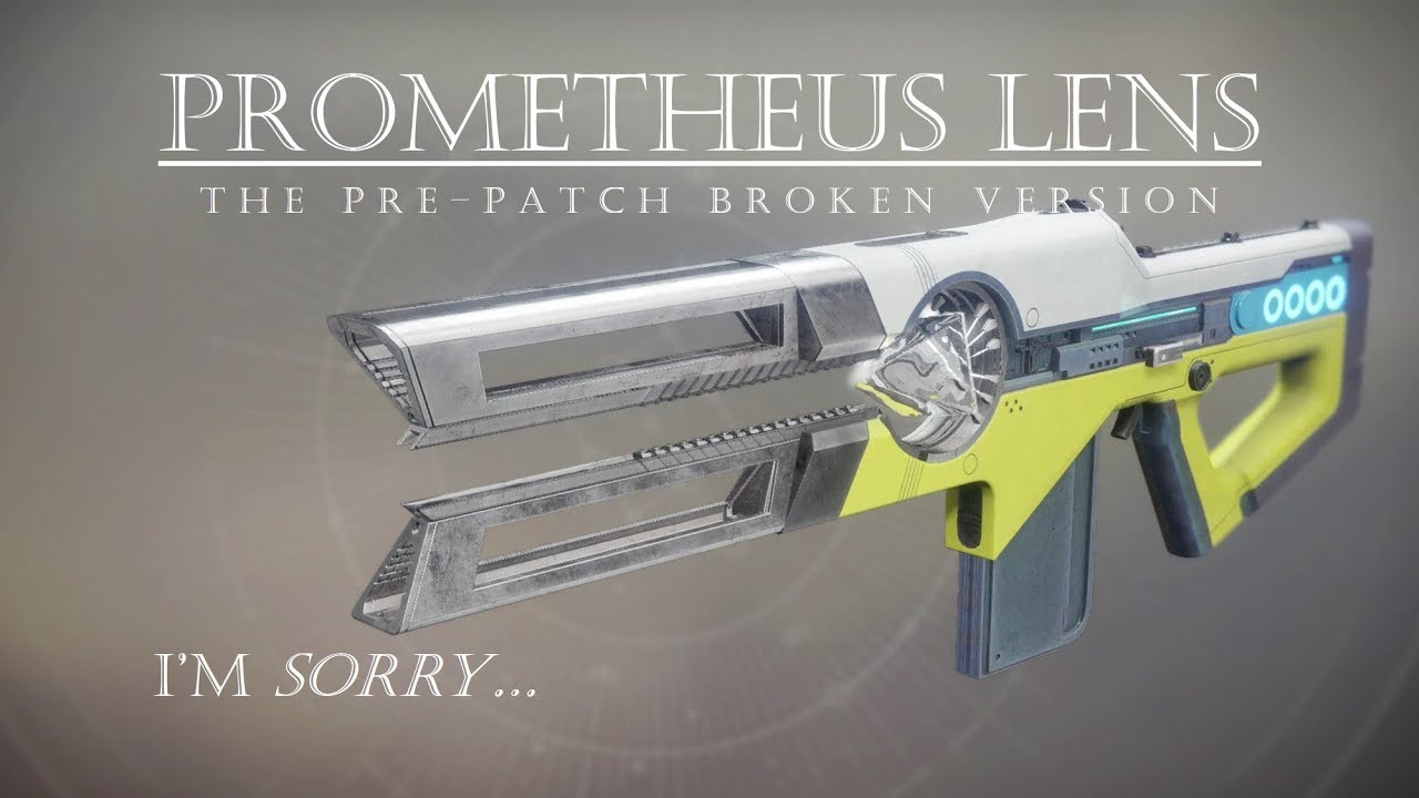 Destiny 2 - Prometheus Lens - Broken! - PVP Gameplay Review - YouTube