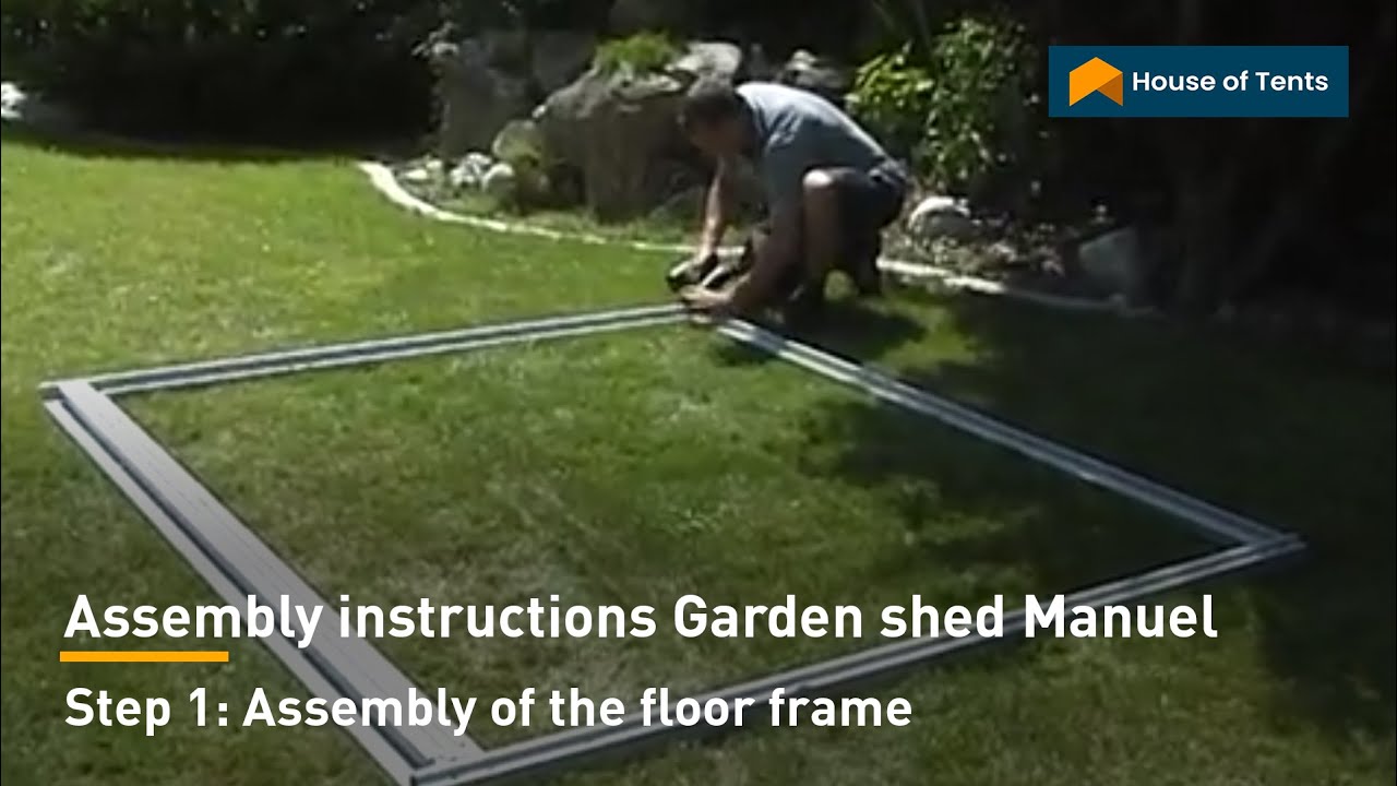 Manuel - Step 1 Assembly of the floor frame - YouTube