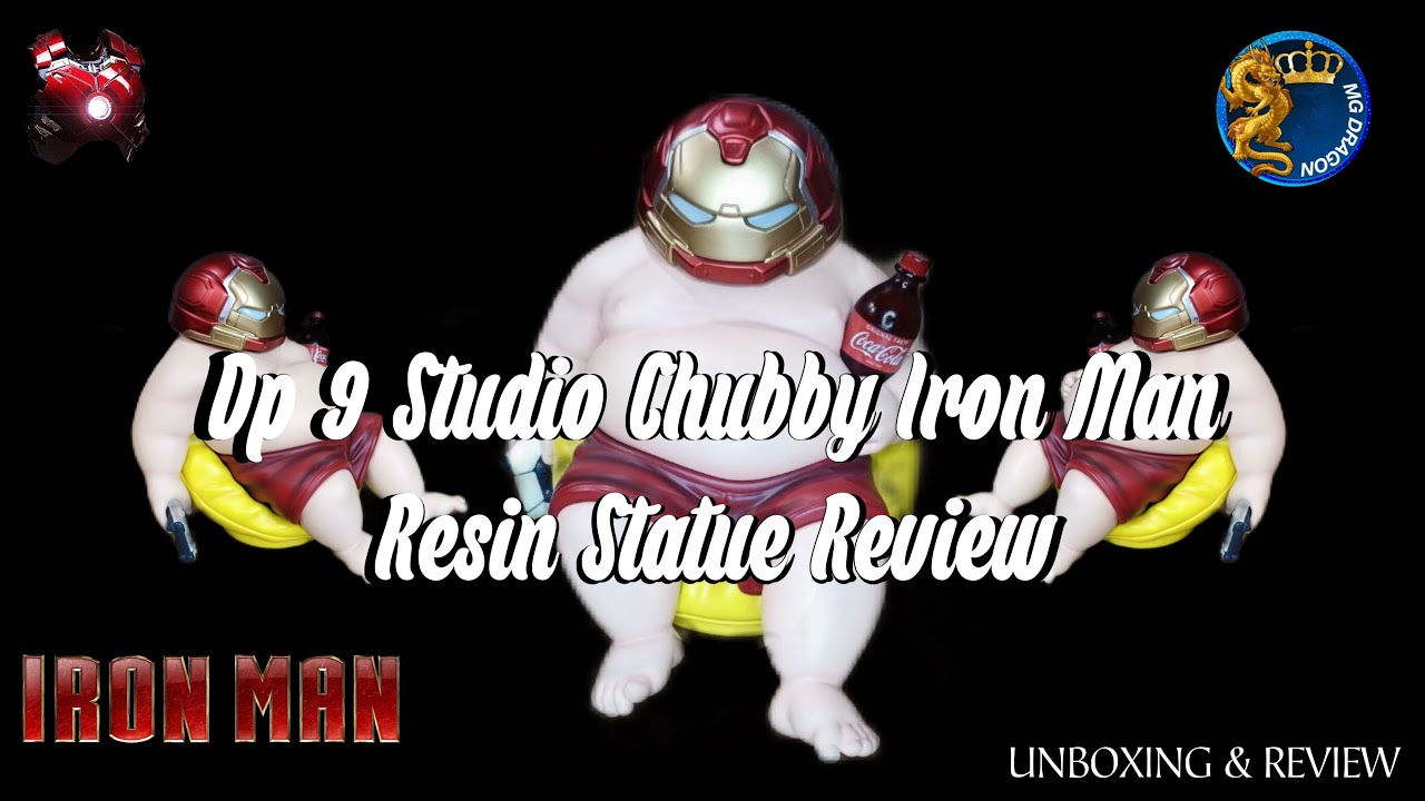 DP 9 Studio Chubby Iron Man Resin Statue Review - YouTube