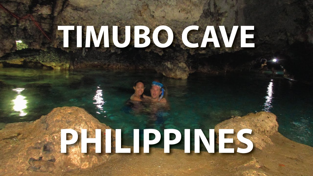 Swimming in Timubo Cave, Camotes Island Philippines - YouTube