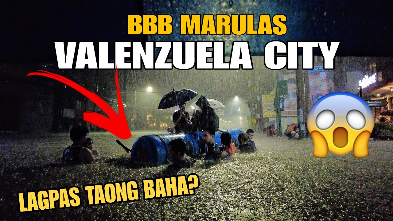 A DEADLY TYPHOON HITS in Main highway of MC ARTHUR VALENZUELA CITY (bbb ...