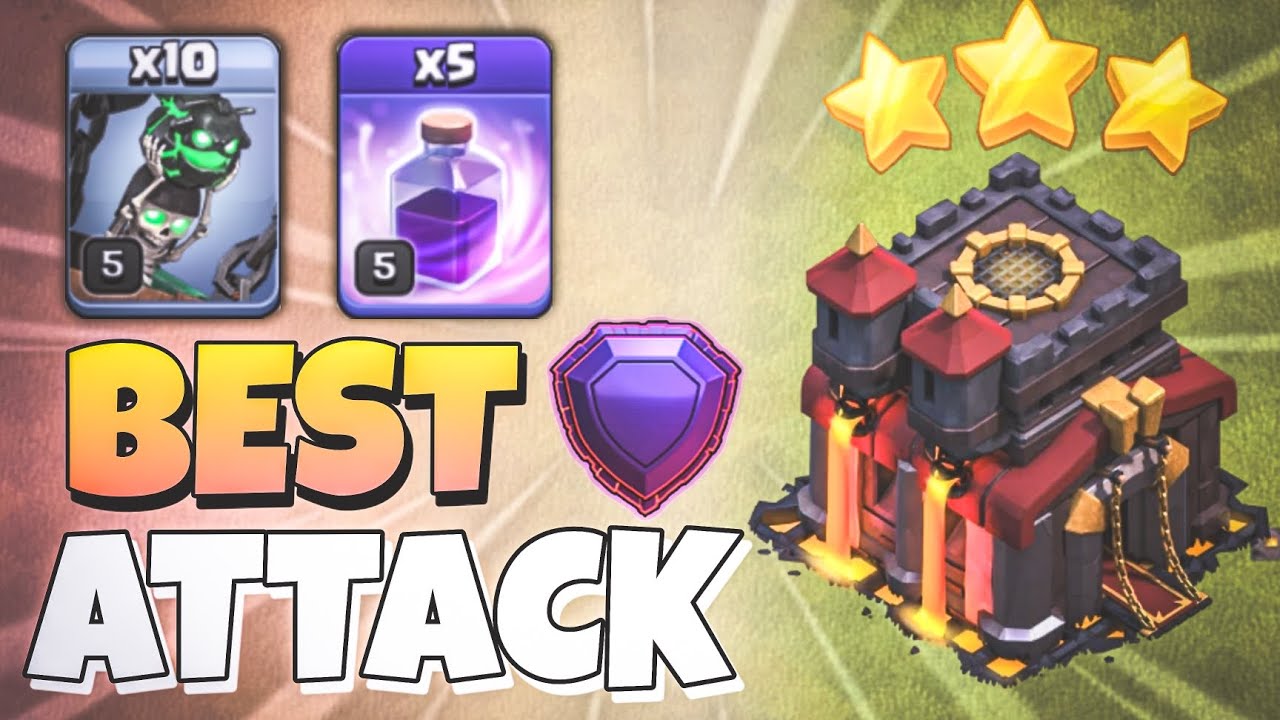Th 10 Best attack strategy (clash of clans) - YouTube