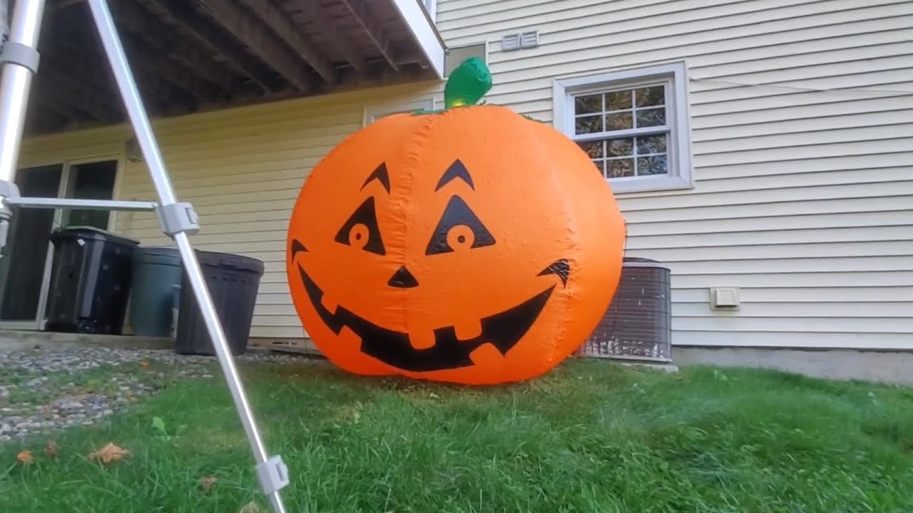 Recoating/Resealing Old Airblown Inflatable Decorations (Part 2) - YouTube
