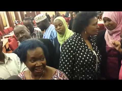 Hon Maria Kiwanuka Media interview on Islamic Banking - YouTube