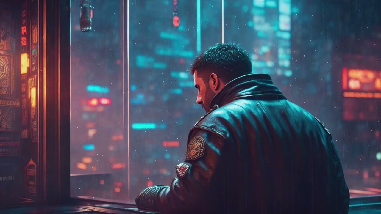 Reflective Blade Runner Ambience | Cyberpunk Relaxation: Ambient Music ...