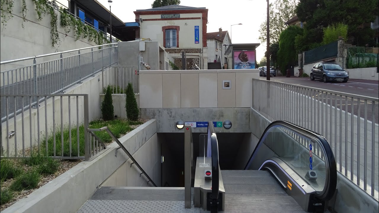 Je vous fais visiter le terminus du tramway T6 Viroflay rive droite ...