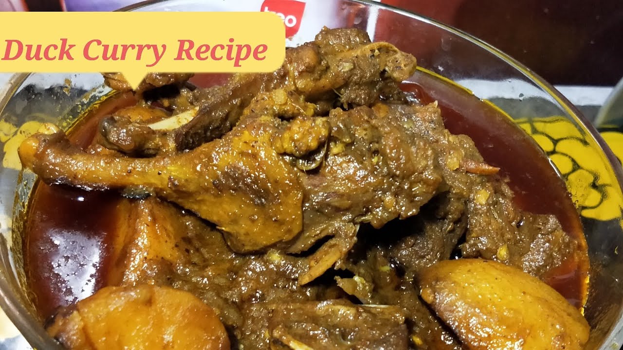 Duck Curry Recipe।Simple and spicy duck Curry।Winter Special Duck Curry ...