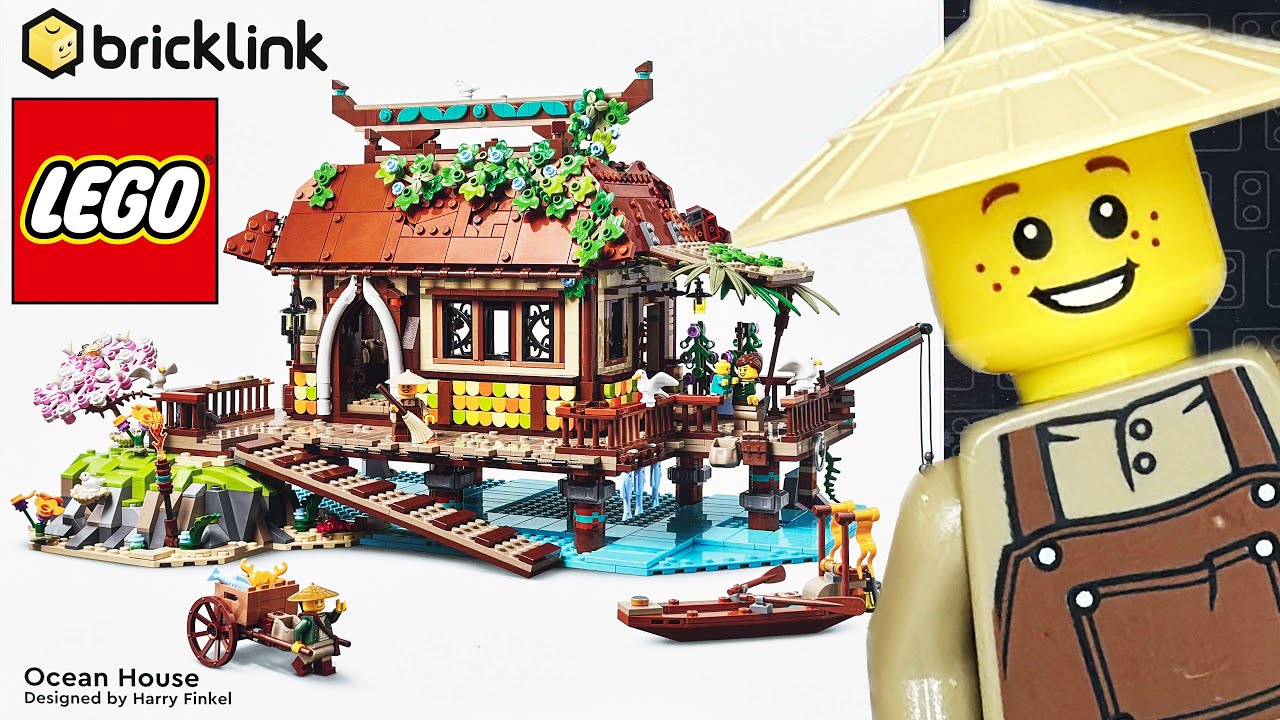 LEGO BrickLink Ocean House 910036 | Series 2 BUILD - YouTube