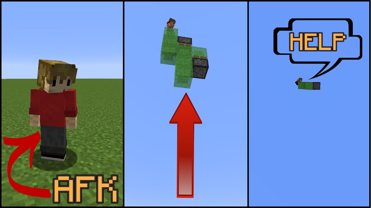 How To Mess With AFK Players In Minecraft! - YouTube