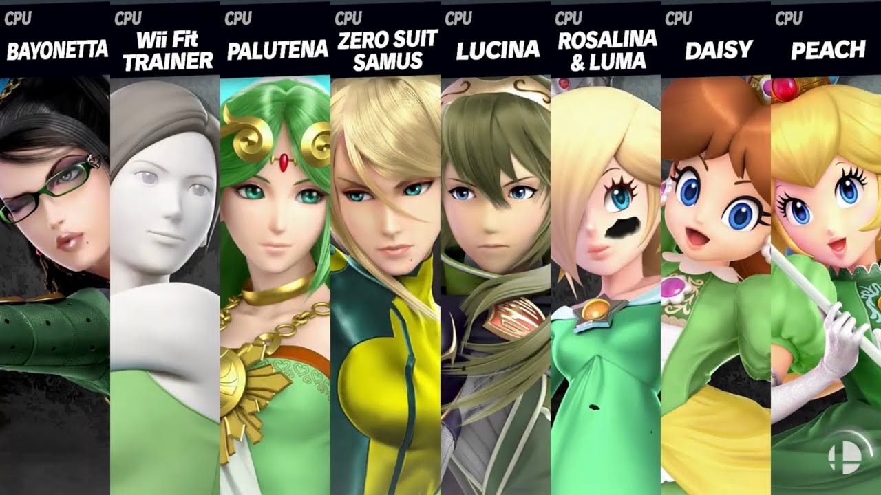 Super Smash Bros. Ultimate - St. Patrick’s Day’s Girls Battle - YouTube
