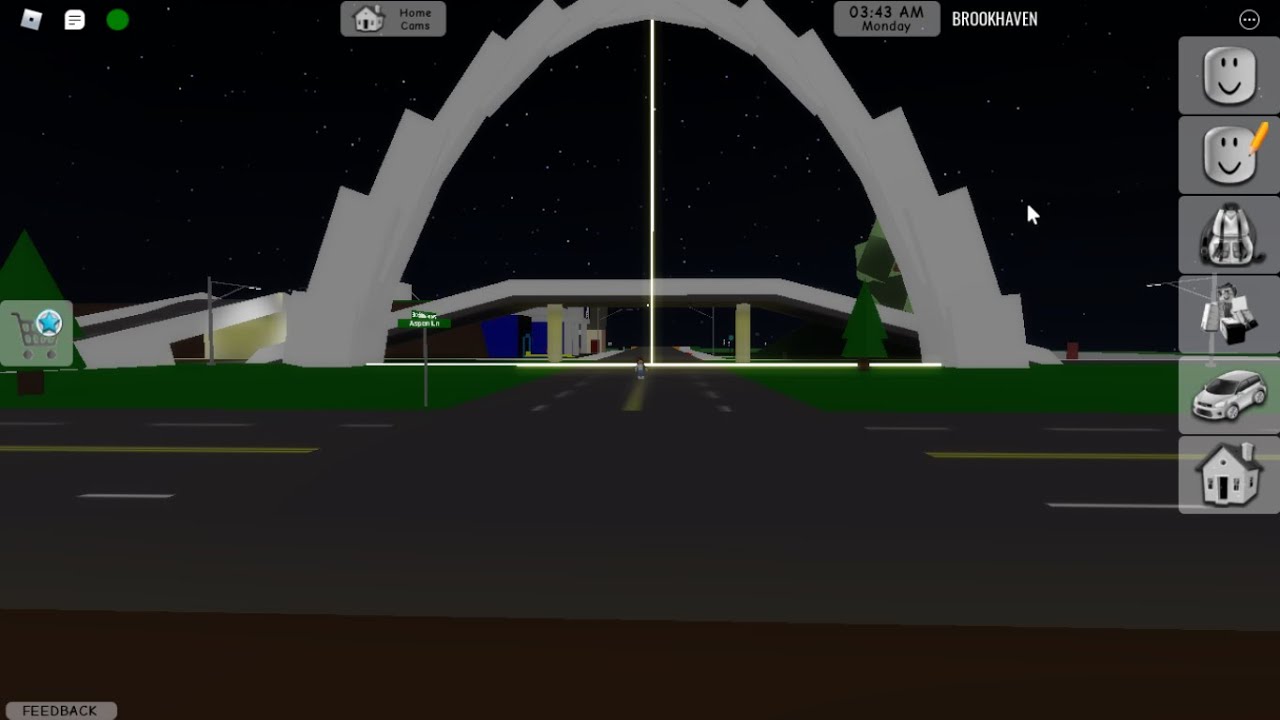 BROOKHAVEN RP- Weird arch beam thing 🏡 - YouTube
