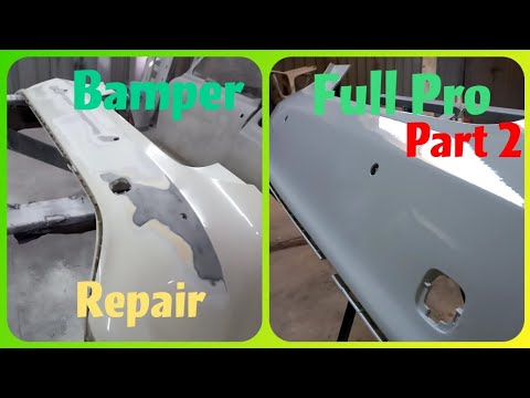 How to easy respray.Fast and Good quality. Diy Bumper repair. - YouTube