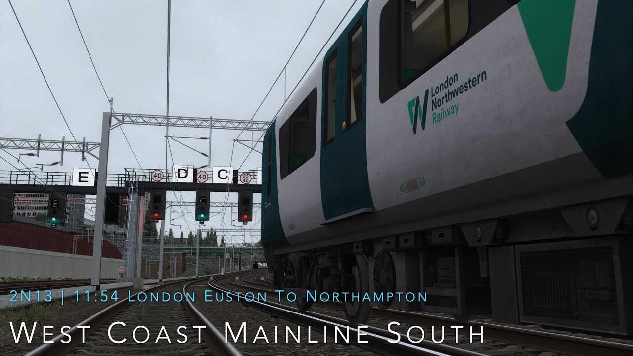 Train Simulator 2021: AP Class 350 EP | London Euston to Northampton ...