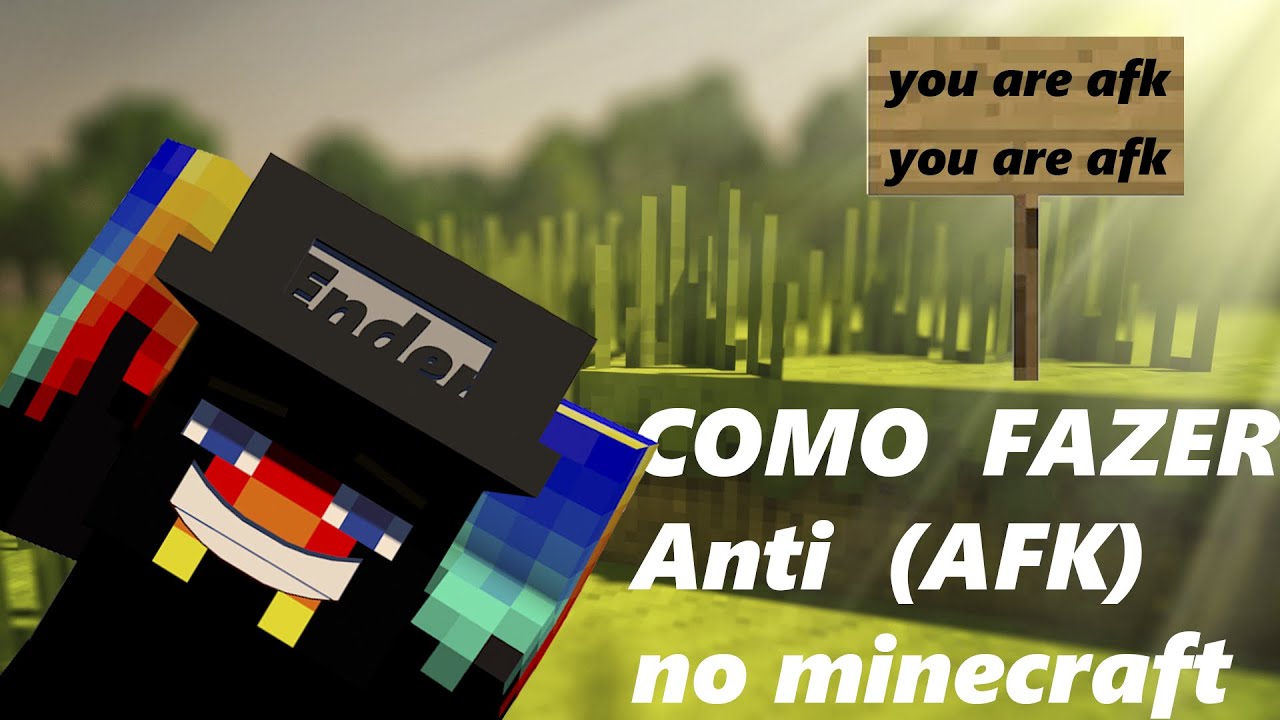 como fazer anti AFK no minecraft - YouTube