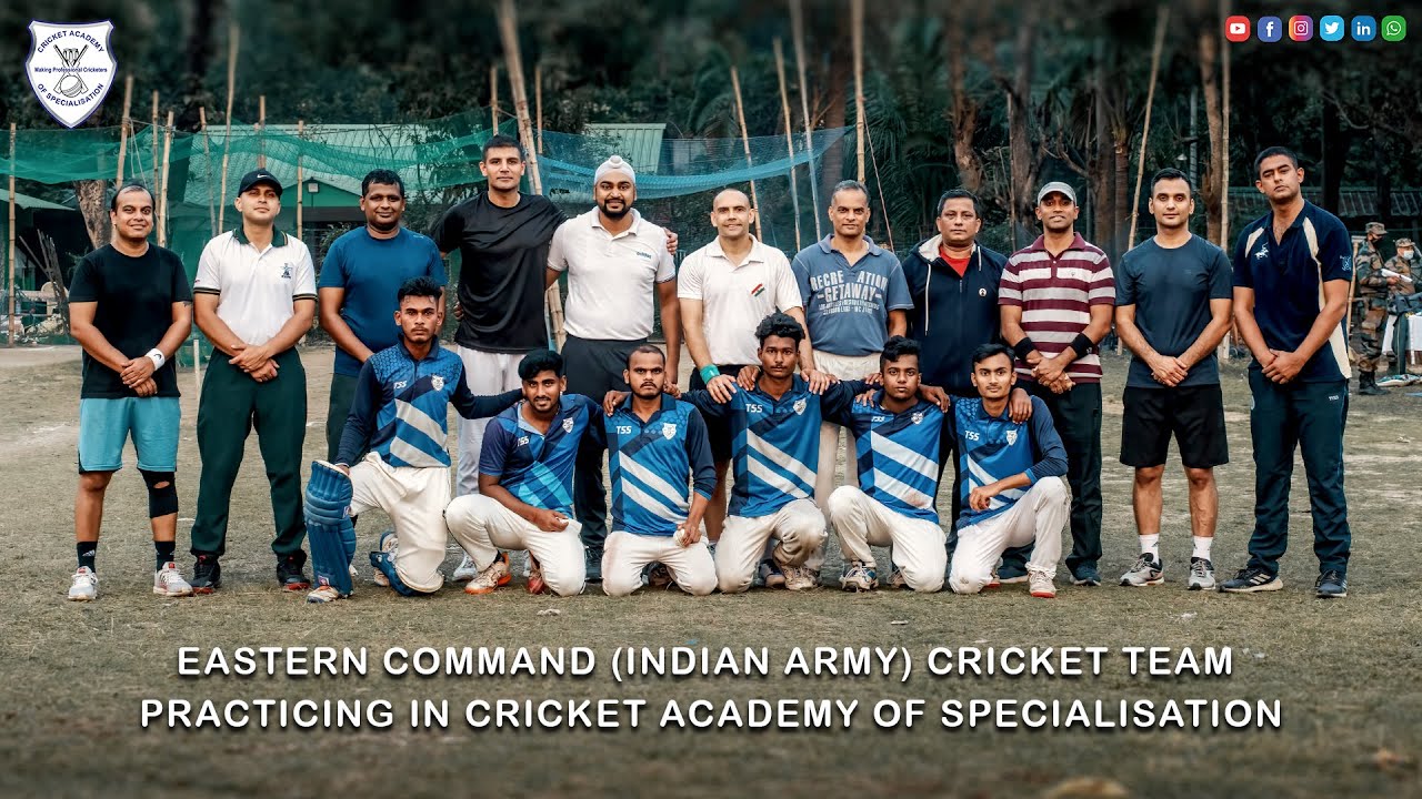 Eastern Command cricket team practicing in C.A.S | #IndianArmy | # ...