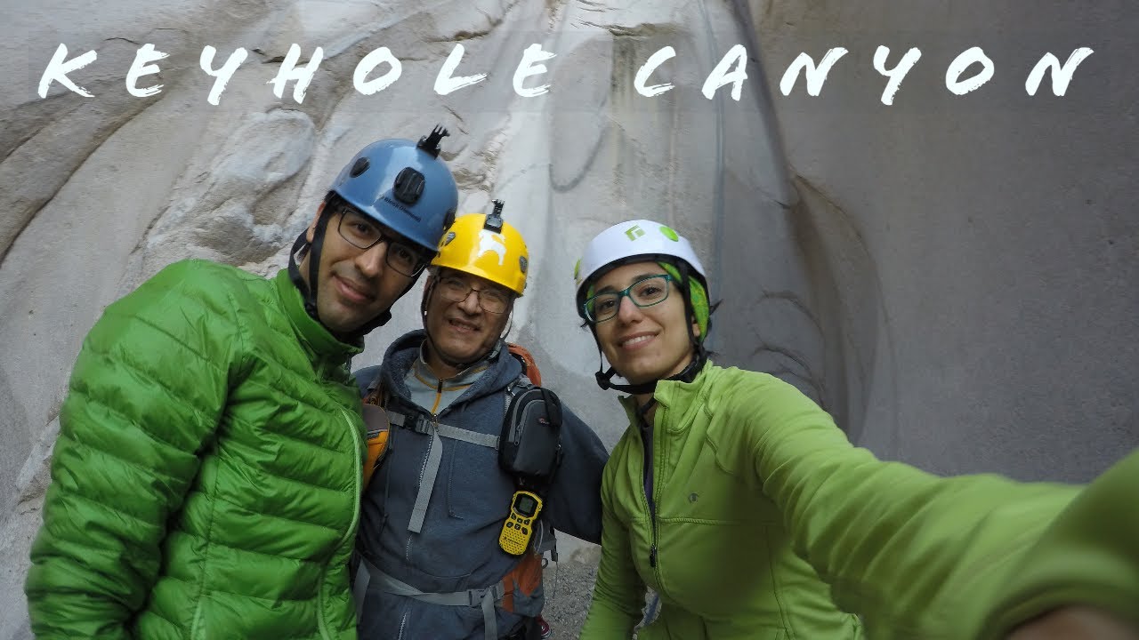 Keyhole Canyon Rappelling - Nevada - YouTube