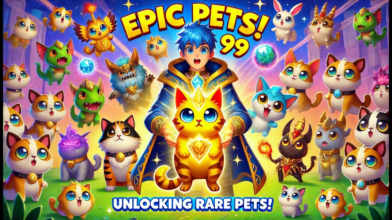 "Epic Pet Simulator 99 Gameplay! Unlocking Areas & Dominating the Game ...