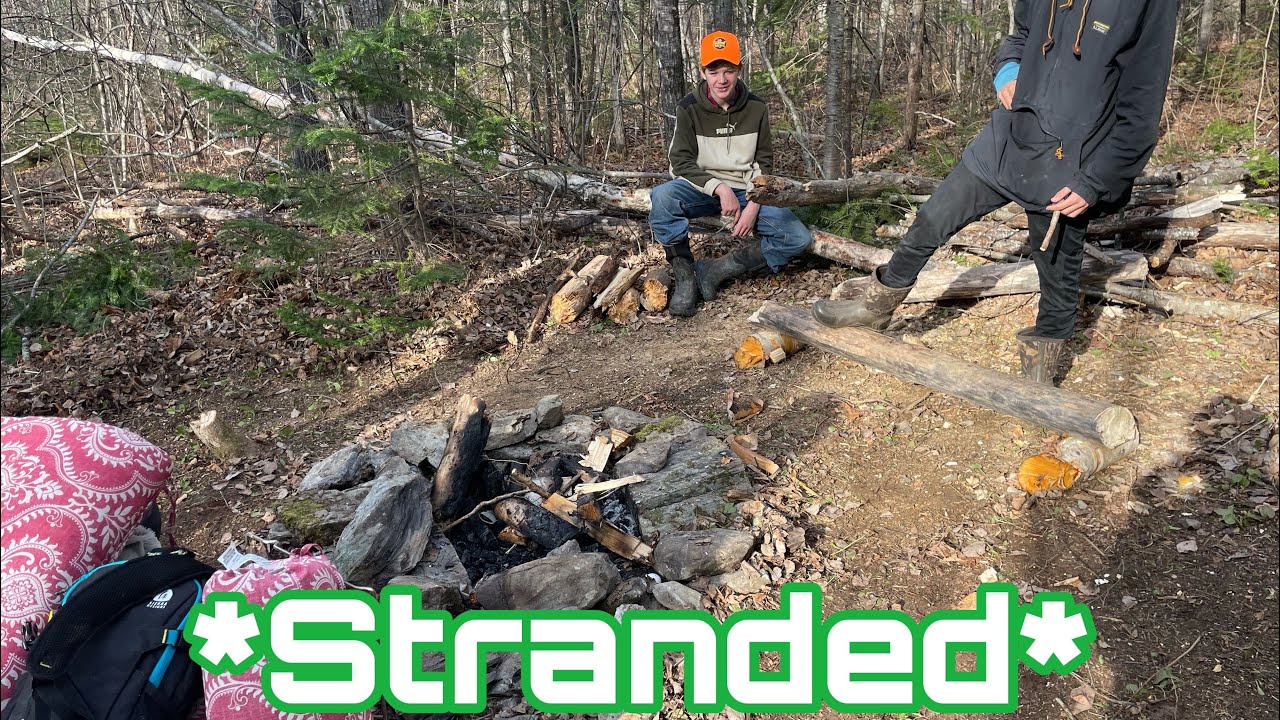 WE SURVIVED 24 HOURS STRANDED IN THE WOODS! {ALONE} - YouTube