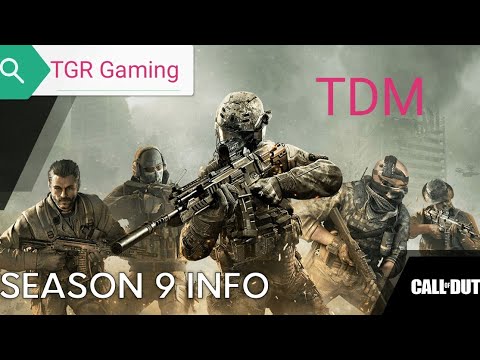 Call of duty season 9 TDM game - YouTube