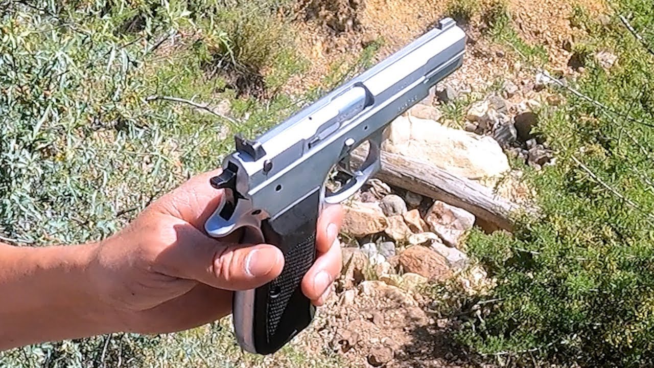Shooting the Official 9mm ARMI FRATELLI TANFOGLIO TA 90 Based on the CZ ...