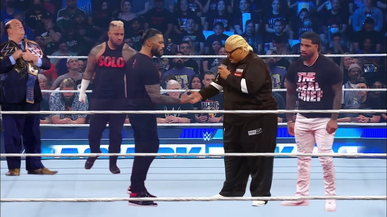 The Usos Father Rikishi Returns ToConfront Roman Reigns & Solo Sikoa On ...