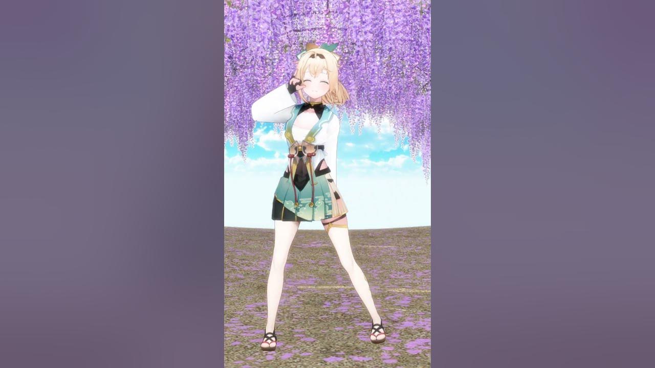 【MMDホロライブ】風真いろはさんに明日の私に幸あれ 踊ってもらった - YouTube
