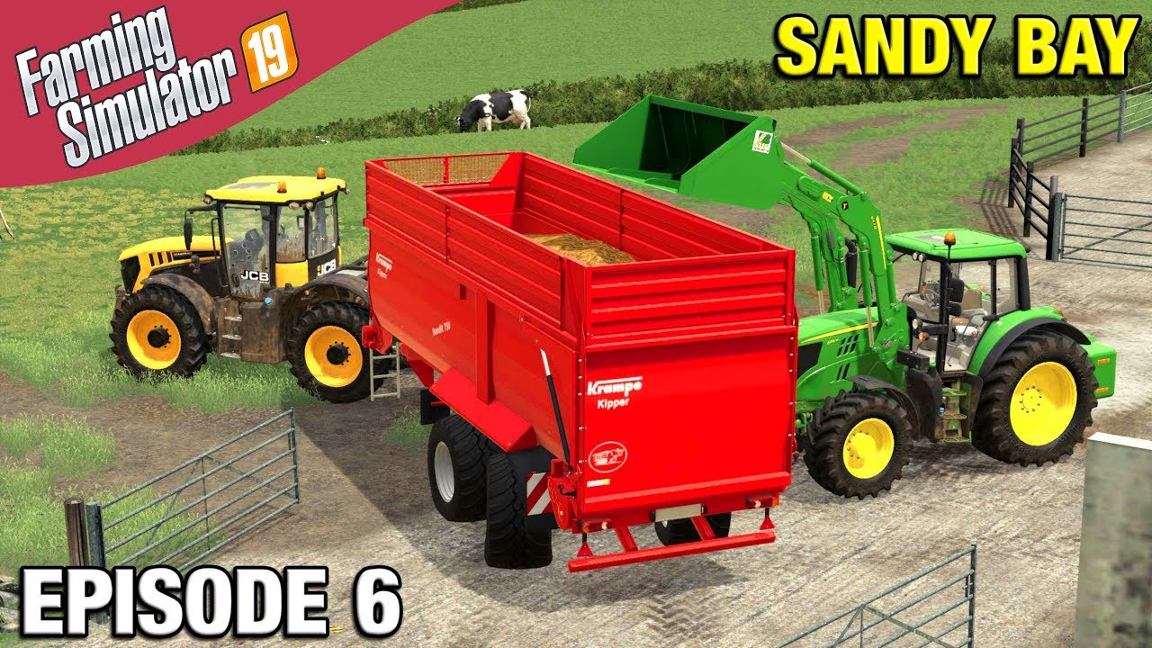 LOADING COW MANURE Farming Simulator 19 Timelapse - Sandy Bay Seasons ...