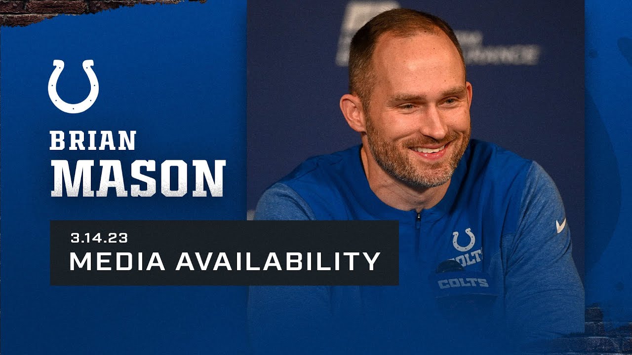 March 14, 2023 | Special Teams Coordinator Brian Mason Media Availability - YouTube