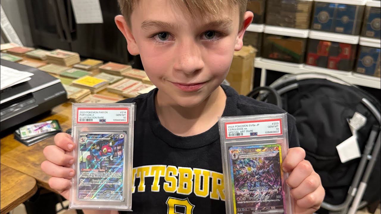 PSA Grading Return! 28 Pokémon cards from Connor’s collection - YouTube