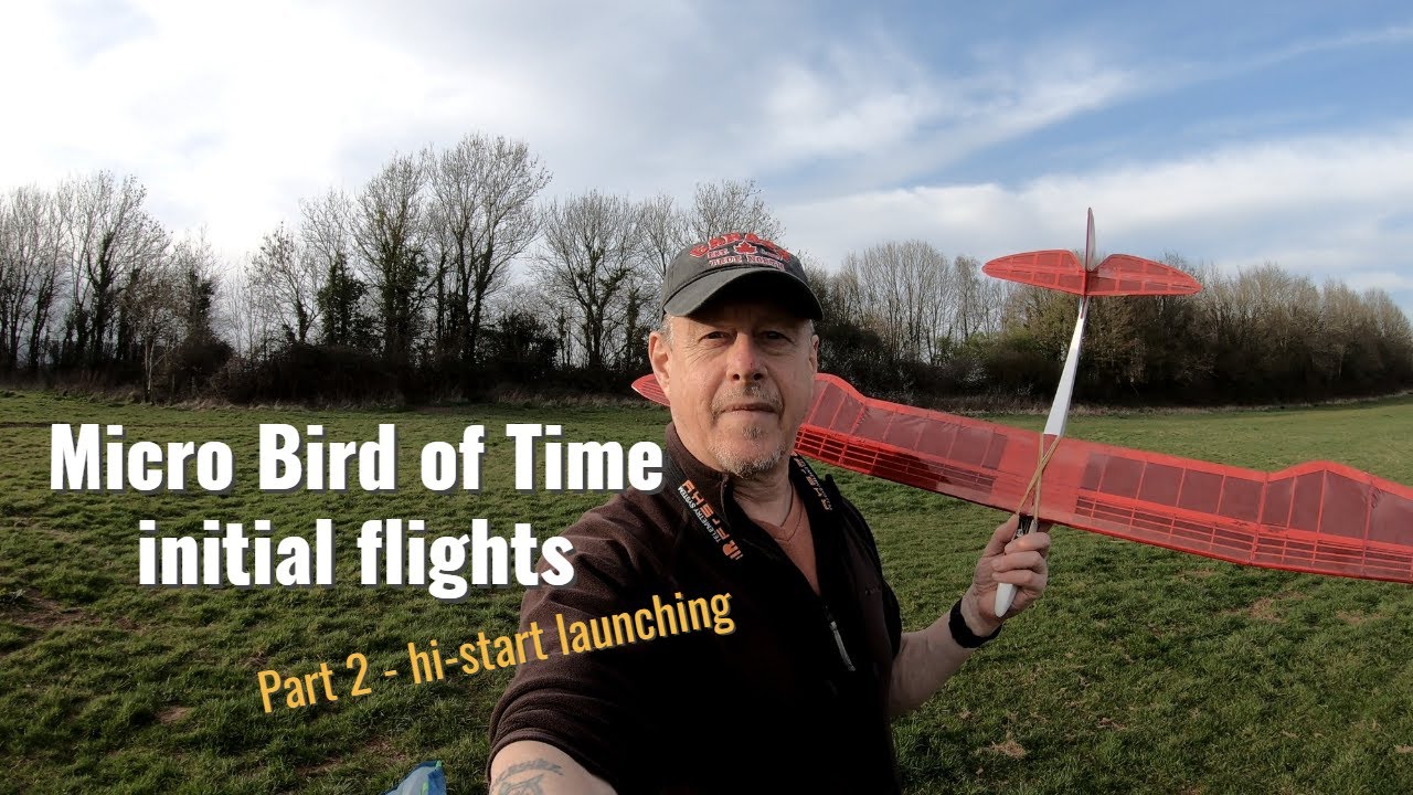 Micro BoT initial flights| Part 2 - hi-start launching - YouTube