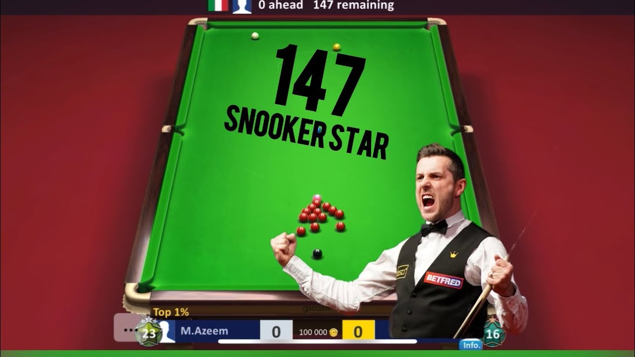 147 snooker star #147 #video #shorts #youtubevideo - YouTube