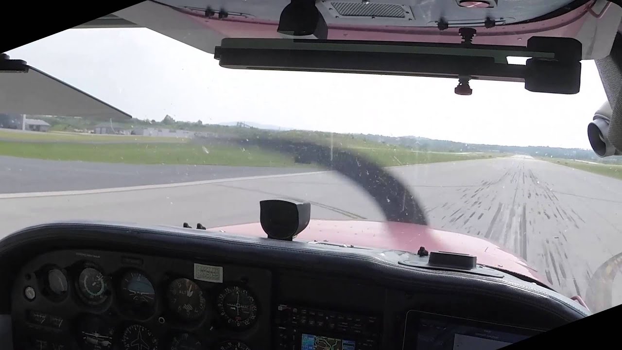 KRYY Pattern Work in N54448 runway 9 - YouTube