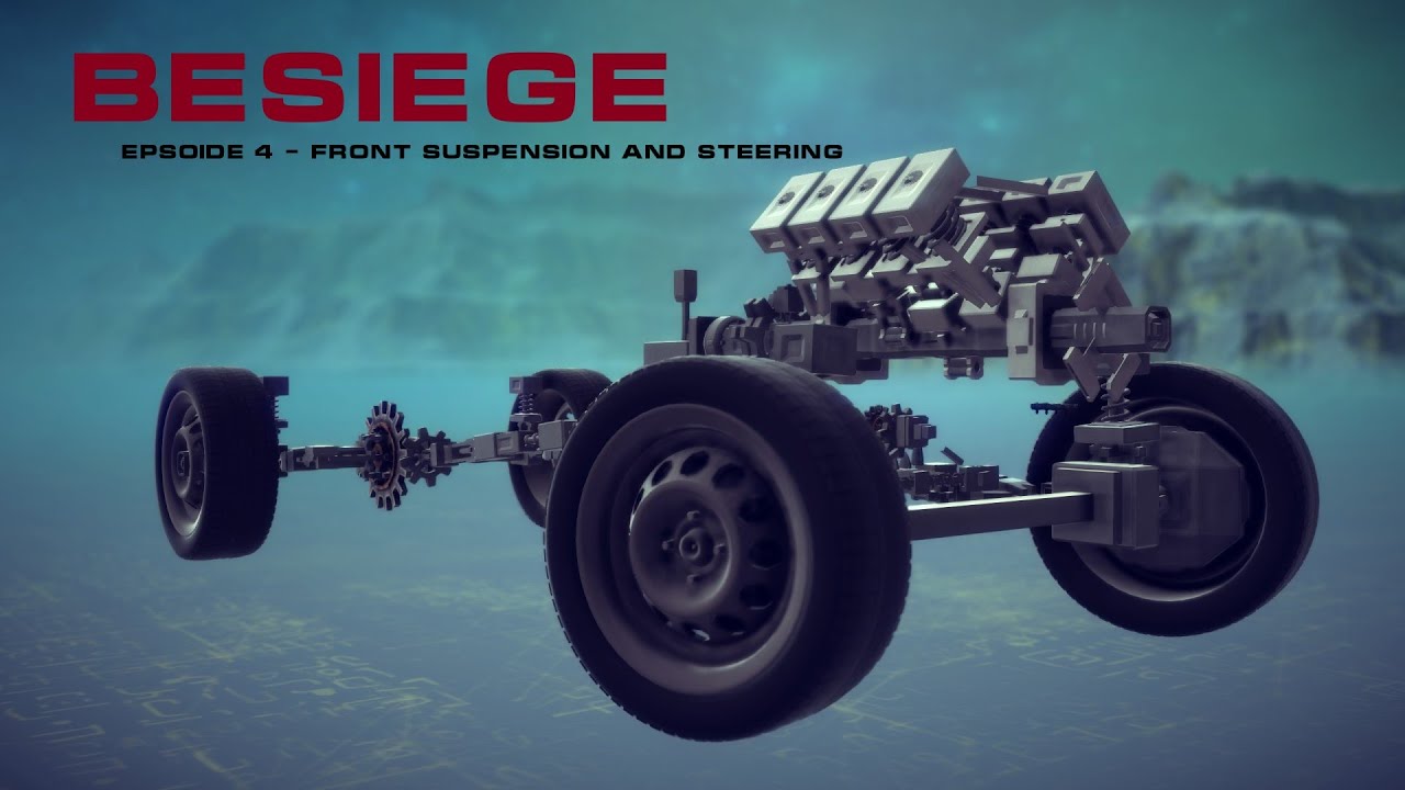Besiege Builds: Super Realistic Car Part-4 - YouTube