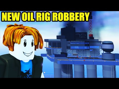 NEW OIL RIG ROBBERY! | Roblox Jailbreak