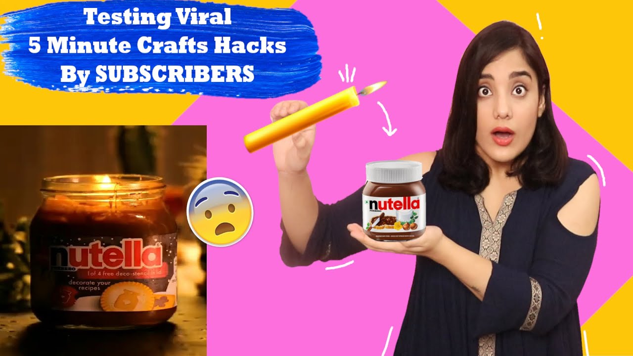 Testing Viral 5 MINUTE CRAFTS HACKS by our SUBSCRIBERS | Life Shots ...