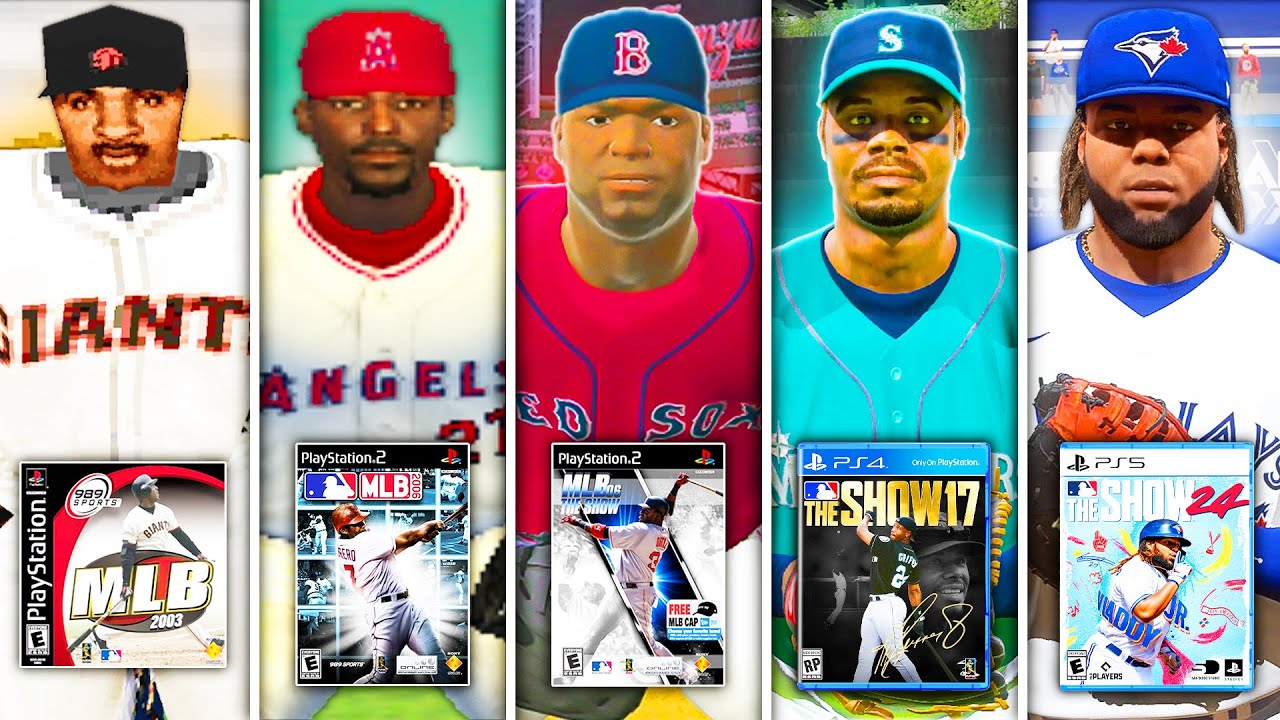 Hitting A Home Run With The Cover Athlete in Every MLB The Show (1998 ...
