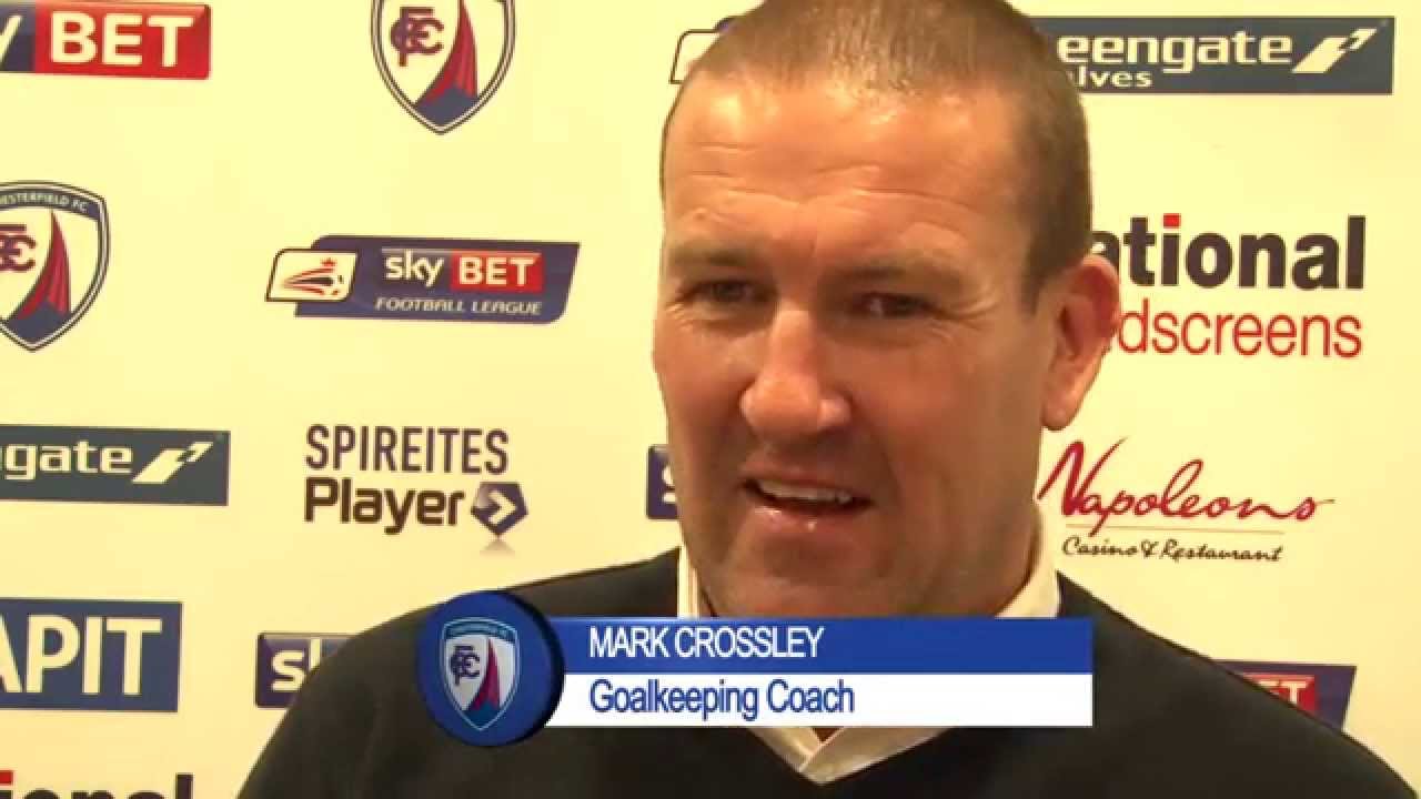 Mark Crossley Welcomed Back to the Chesterfield - YouTube