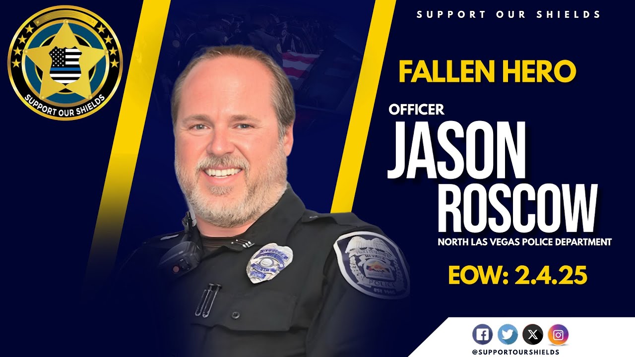 Fallen Hero: Honoring Officer Jason Roscow’s Ultimate Sacrifice 💙 - YouTube