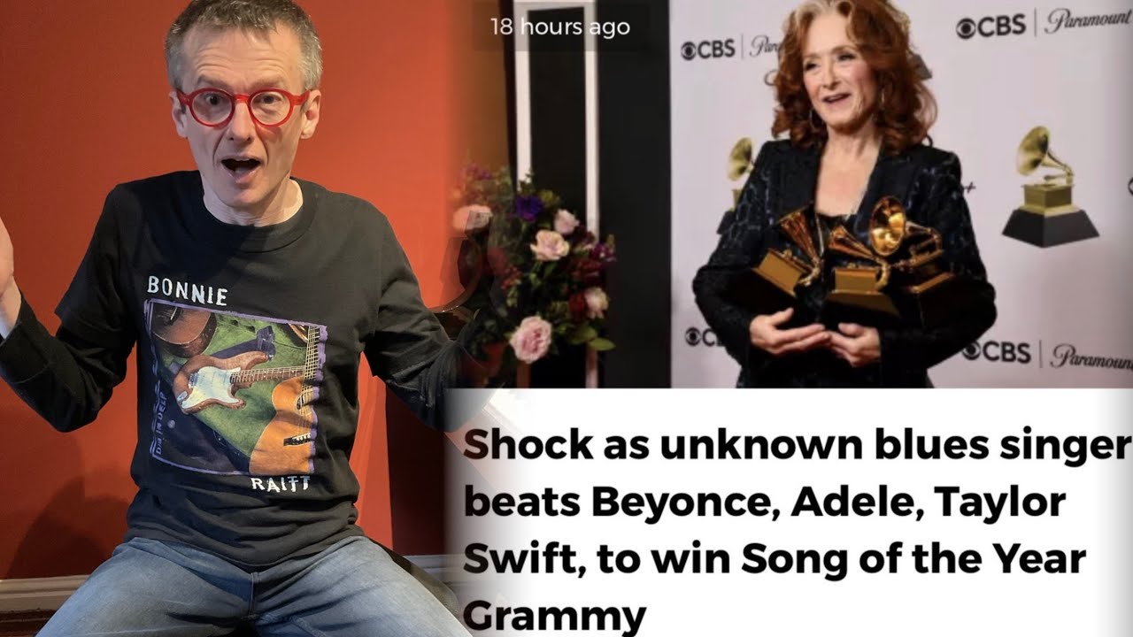 ‘Unknown Singer’ Wins Song of the Year #bonnieraitt #grammys 🤣 - YouTube