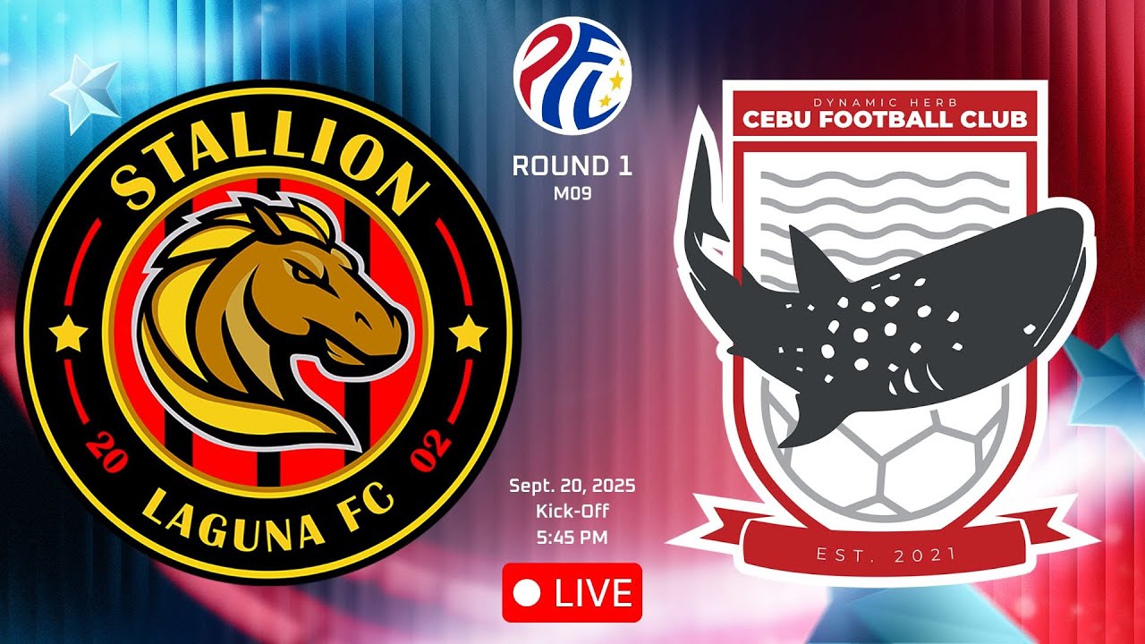 STALLION LAGUNA FC vs DYNAMIC HERB CEBU FC || Round 1 | PFL 2025-2026 ...