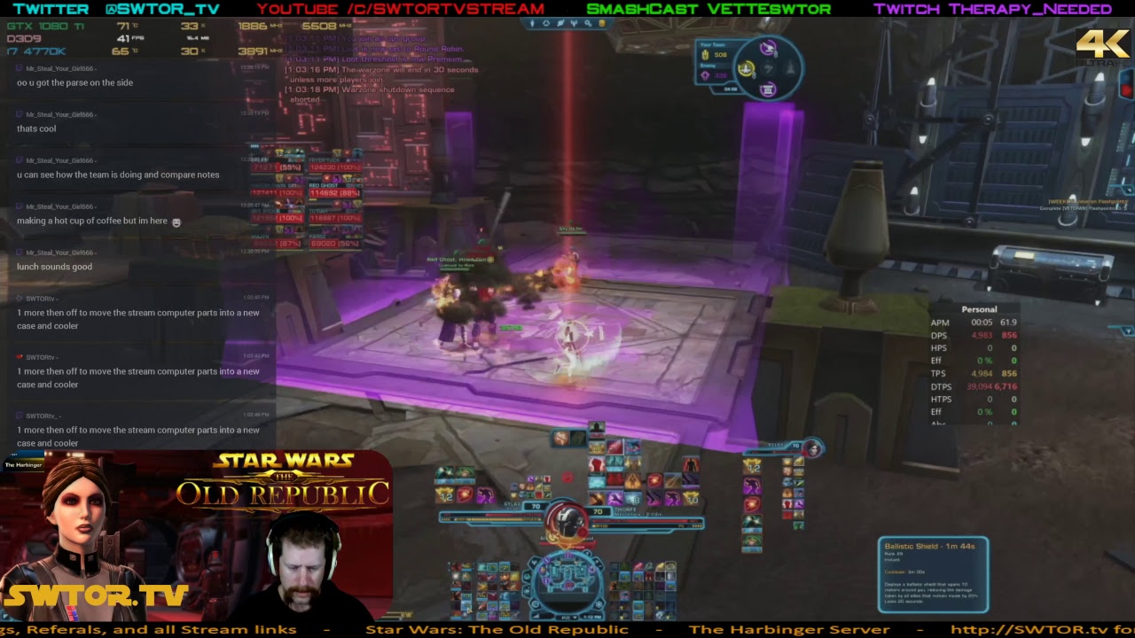 SWTOR Patch 5.5 = Harbinger - Harkùn- Immortal - Juggernaut - Sniper ...