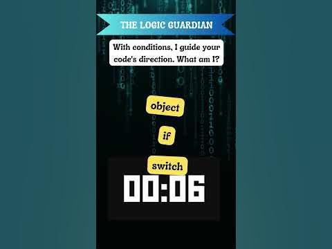 The Logic Guardian | JavaScript Riddle Challenge #codingchallenge #codebreaker #javascript - YouTube