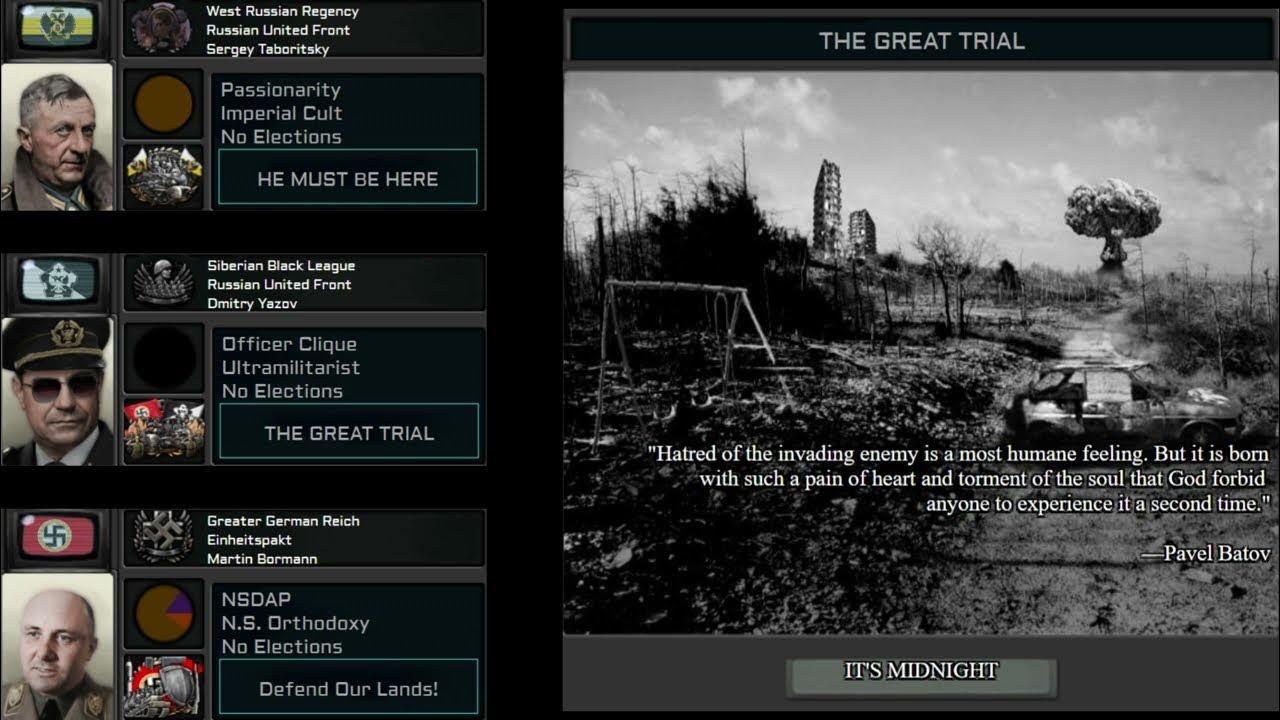 Yazov and Taboritsky Teamup (HOI4 TNO Custom Super Event) - YouTube