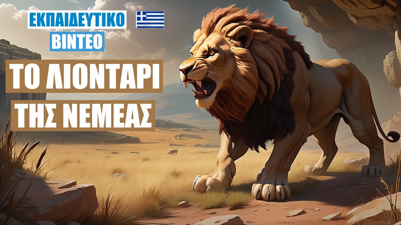 Το Λιοντάρι της Νεμέας | Ο Πρώτος Άθλος του Ηρακλή | Μυθολογία για ...