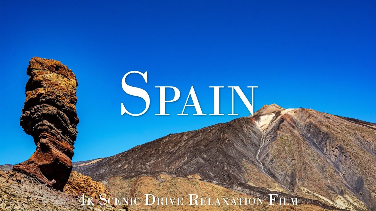 Tenerife in 4k - Scenic Drive to Mount Teide Volcano - YouTube