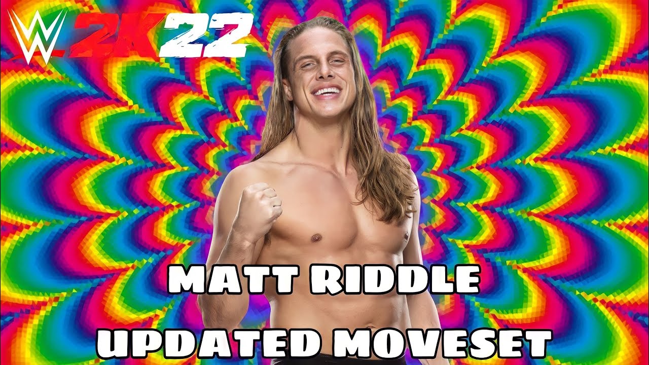 WWE 2K22 | Matt Riddle Updated Moveset - YouTube